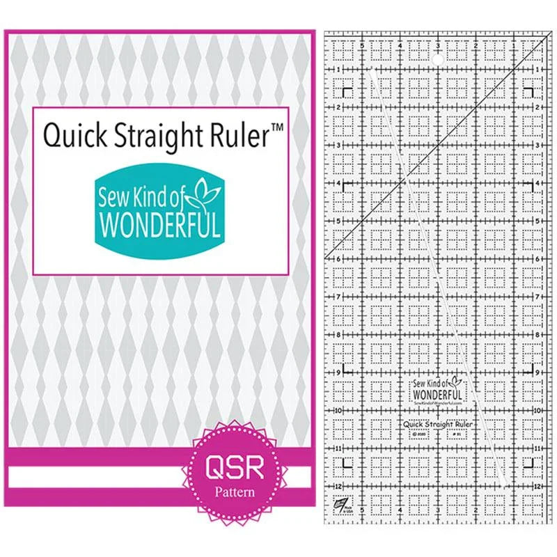 Quick Straight Ruler SKW 91 Sew Kind Of Wonder#1 – Happy Little Quilt Shop